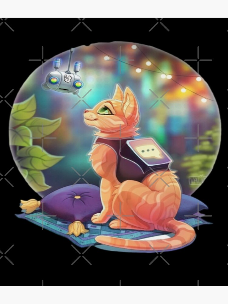 "Happy stray cat with b12" Poster for Sale by MSROYALMS | Redbubble