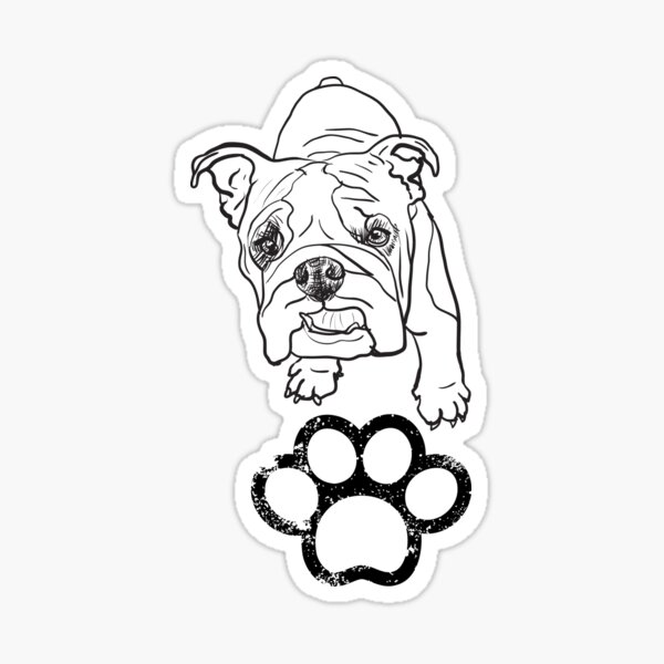"Colorless Dog" Sticker for Sale by ONLYSPECIALONES | Redbubble