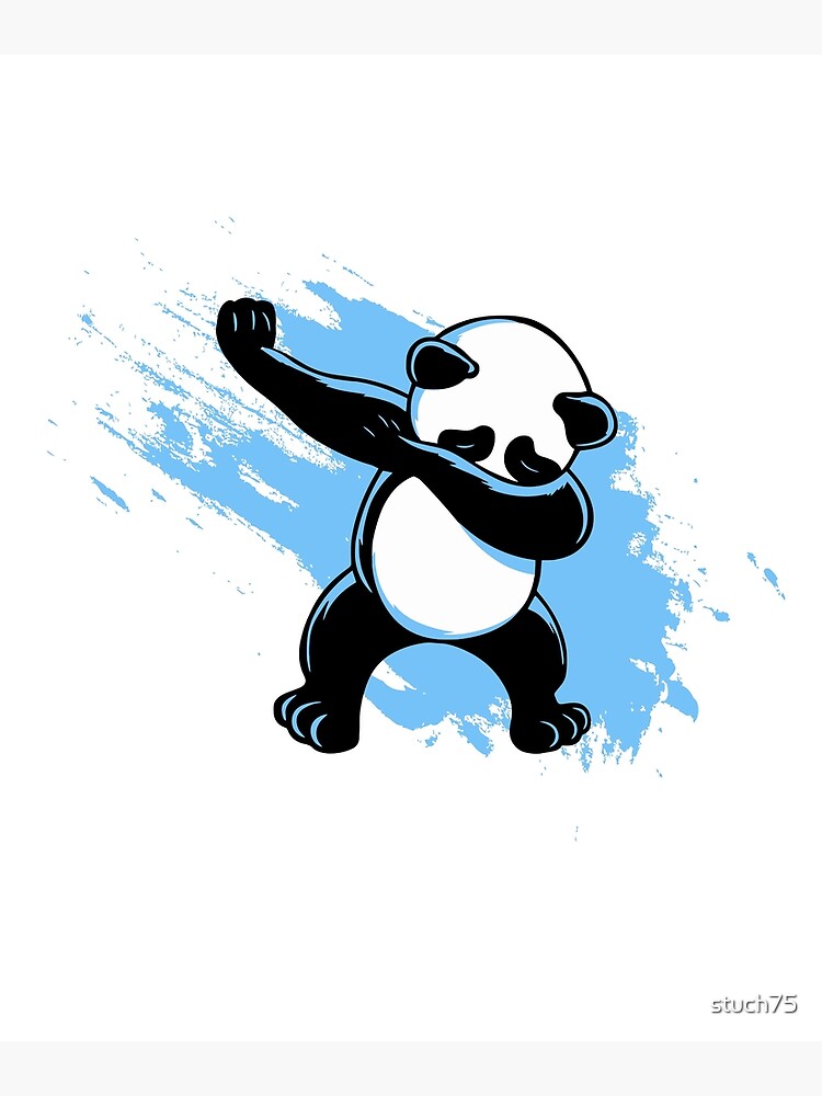 "Dabbing Panda" Art Print for Sale by stuch75 | Redbubble