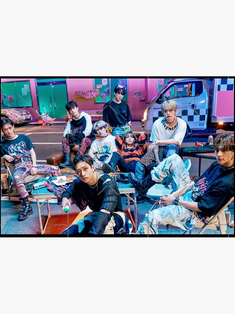 "Maxident STRAY KIDS SKZ LOGO kpop circle signatures autographs ...