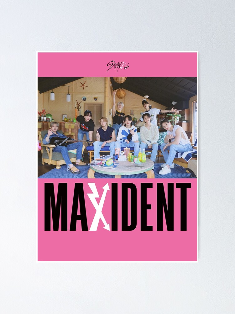 Póster «Maxident STRAY KIDS SKZ LOGO kpop círculo firmas autógrafos» de ...