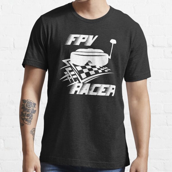 "FPV Racer" T-shirt for Sale by sebmatton | Redbubble | drone t-shirts ...