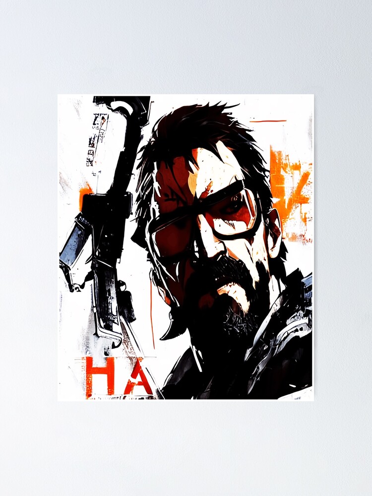 "Gordon Freeman- Half Life - the anime" Poster for Sale by Splatter ...