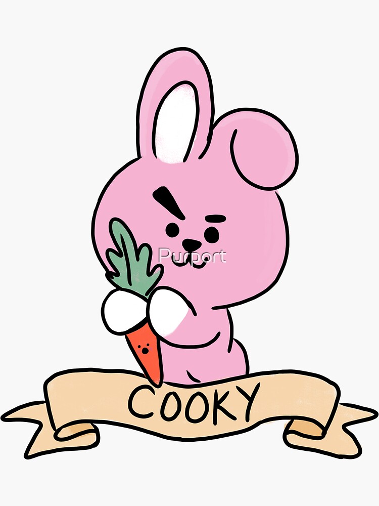 "Bt21 Cookie Character " Sticker for Sale by Purport | Redbubble