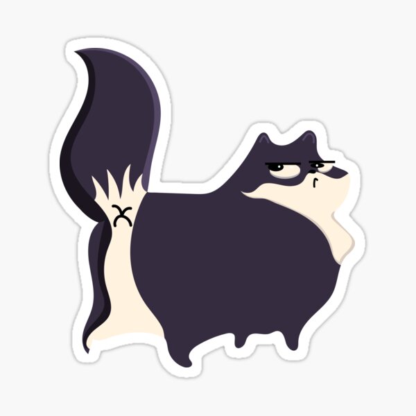 "Cat Butt" Sticker for Sale by badretop | Redbubble