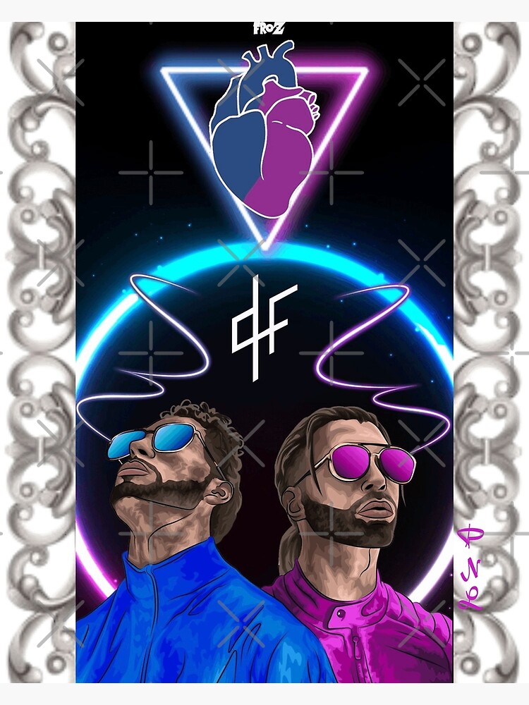 "PNL - DF COEUR ET TETE DANS L'ESPACE" Poster for Sale by ...