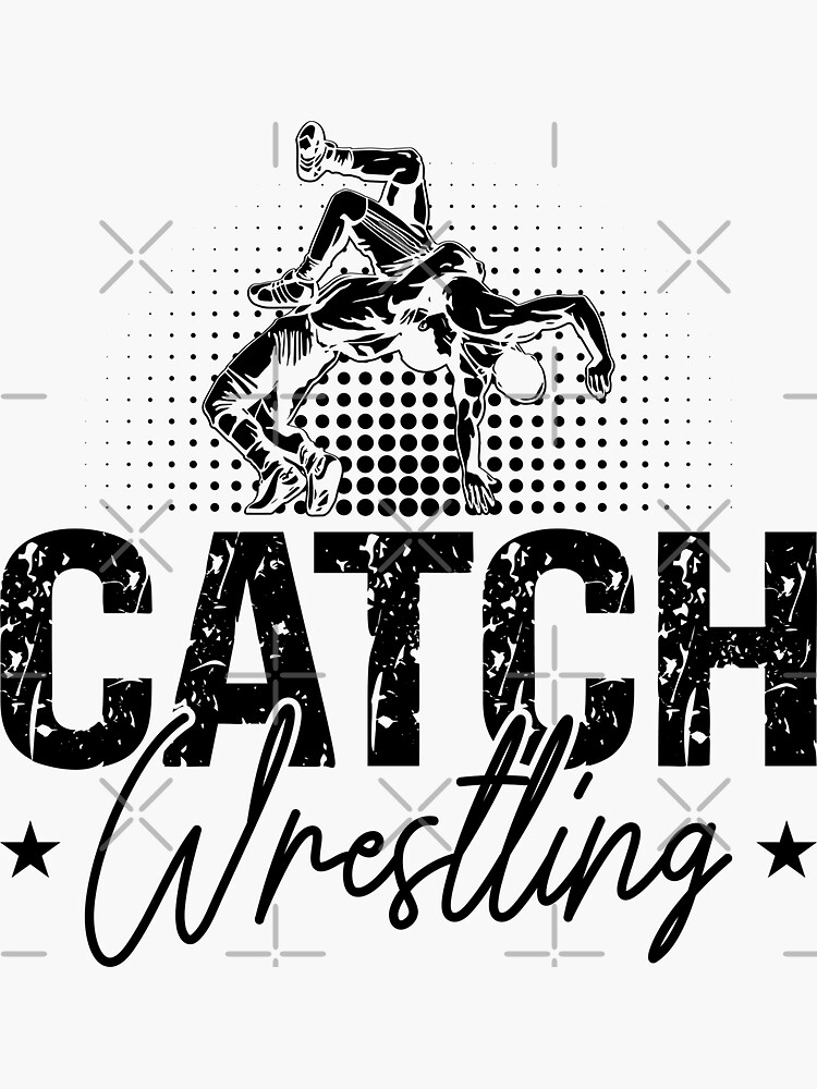 "Catch Wrestling Training Fight Grappling Wrestler" Sticker for Sale by ...