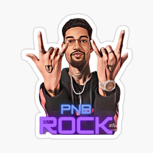 "PNB rock " Sticker for Sale by adeline8585 | Redbubble
