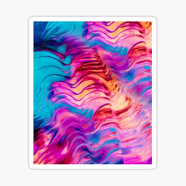 "Fuchsia fire" Sticker for Sale by SpilloDesign | Redbubble