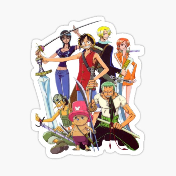 "One Piece" Sticker for Sale by Scorpion-jo | Redbubble