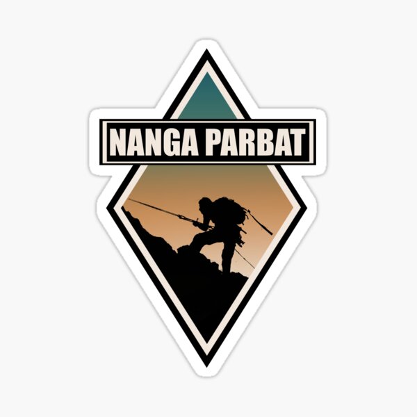 "Nanga Parbat " Sticker for Sale by Dinablal | Redbubble