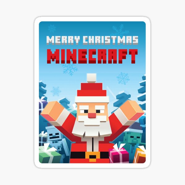 "Most Important Minecraft Gifts For Christmas" Sticker for Sale by ...