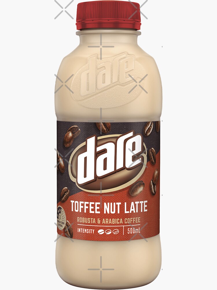 "Dare Iced Coffee Toffee" Sticker for Sale by lewismate | Redbubble