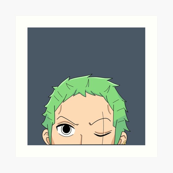 "Anime car stickers window | Roronoa zoro car decal | Anime peeking ...