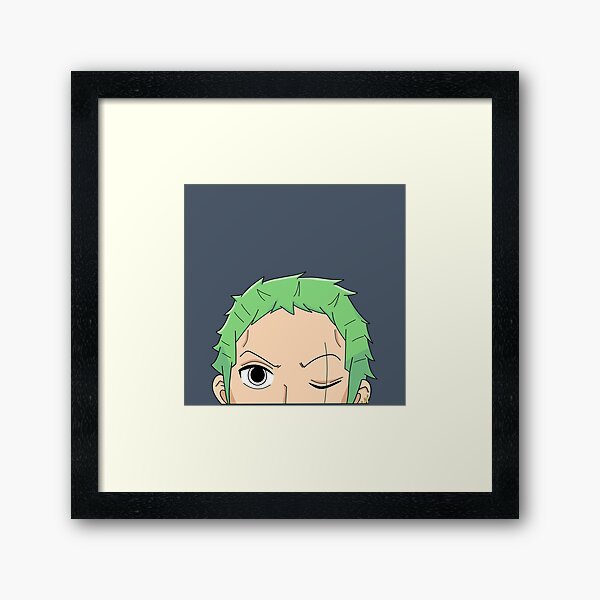 "Anime car stickers window | Roronoa zoro car decal | Anime peeking ...