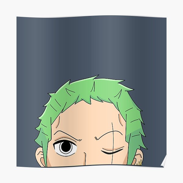 "Anime car stickers window | Roronoa zoro car decal | Anime peeking ...