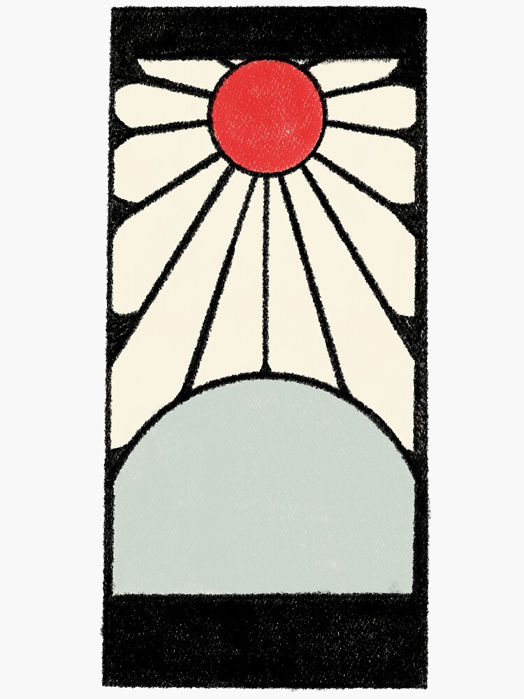 "Hanafuda earrings Demon Slayer" Sticker for Sale by PetTheDawg | Redbubble