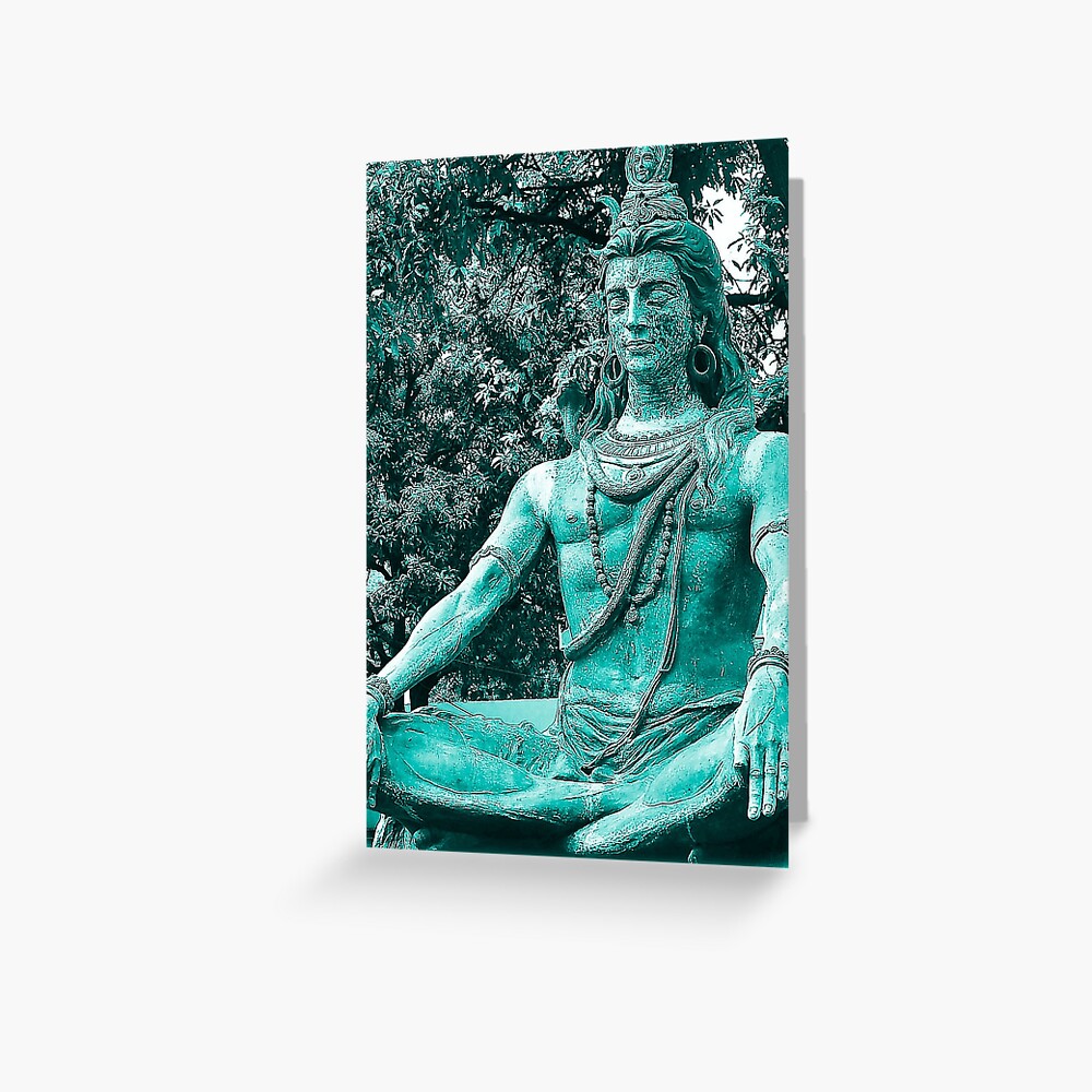 "Shiva Spiritual Hindu Deities Indian gods" Greeting Card for Sale by ...