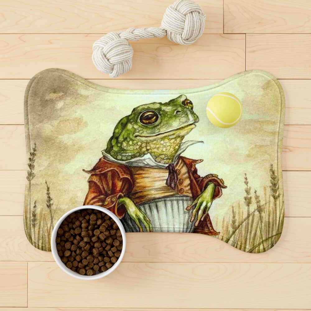"MISTER FROG : Taking a Walk through the Bull Rushes Print" Sticker for Sale by posterbobs ...