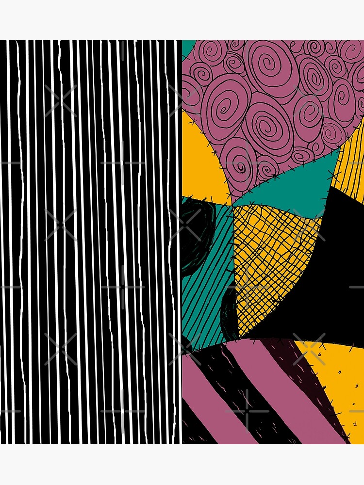 "Jack and Sally. Nightmare Before Christmas" Poster by Lauradelahoz ...