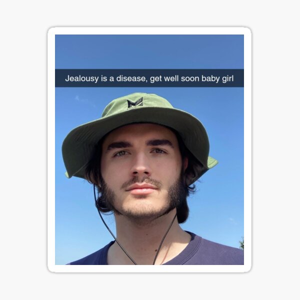 "Schlatt Jealousy" Sticker for Sale by CaehlenTayler | Redbubble