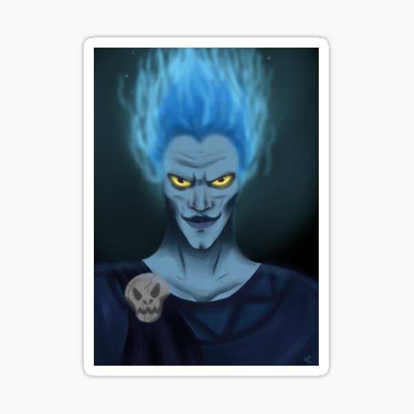 "Hades" Sticker for Sale by Tin-art | Redbubble