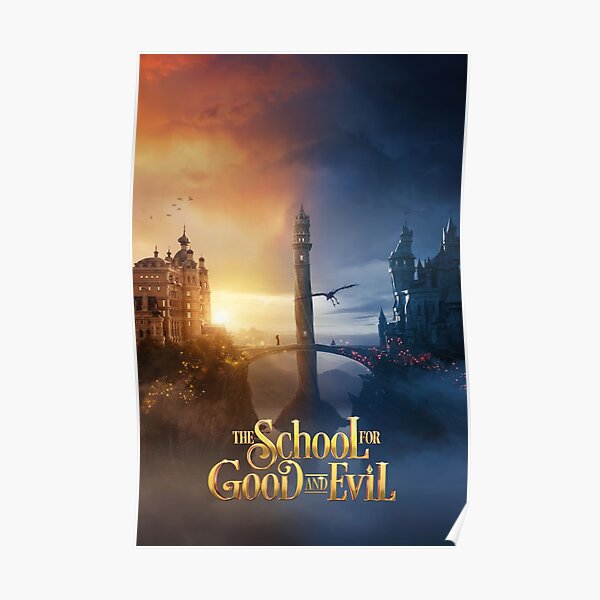 "The School For Good And Evil Movie" Poster for Sale by Roxal | Redbubble