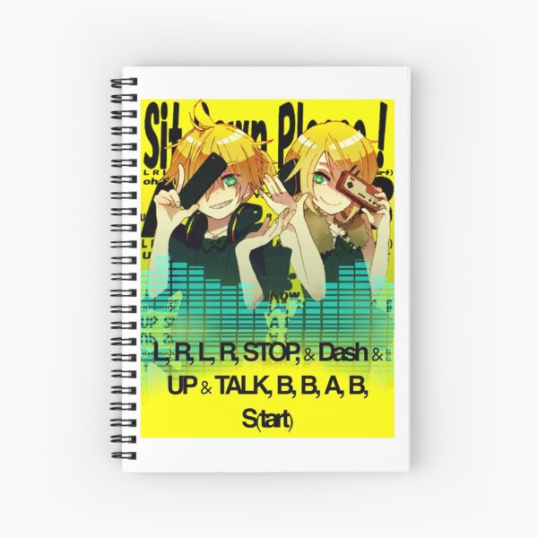 "Remote Controller |Vocaloid|" Spiral Notebook for Sale by Night0Mix ...