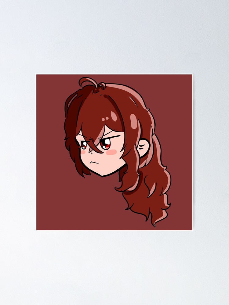 "Cute Chibi Diluc Ragnvindr" Poster for Sale by Hinagiku-Art | Redbubble