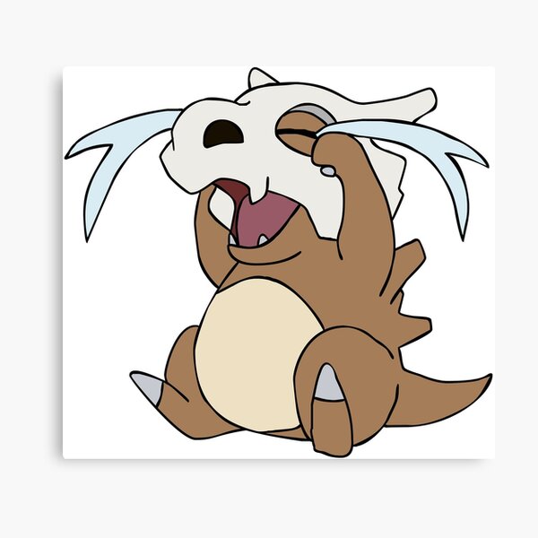 Cubone Pokemon Canvas Prints | Redbubble