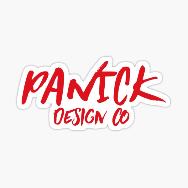 "Panick Logo" Sticker for Sale by panick | Redbubble