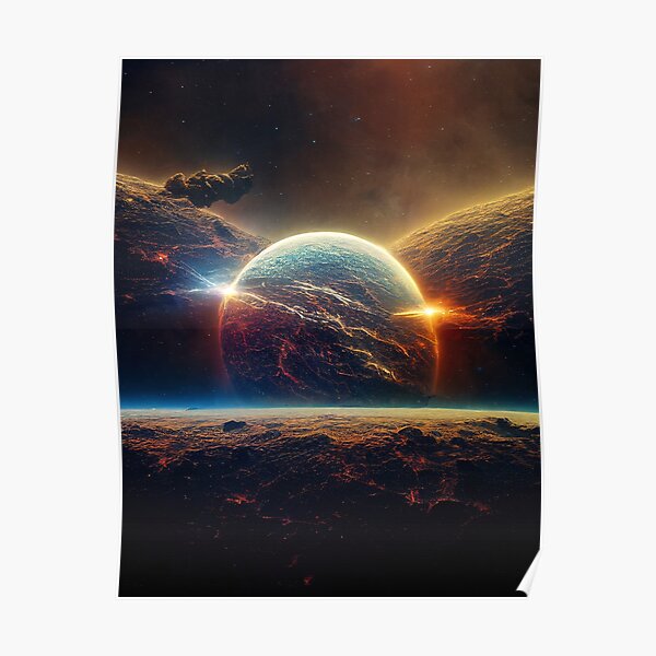 "Shoulder of Orion" Poster for Sale by AIArtWorkshop | Redbubble