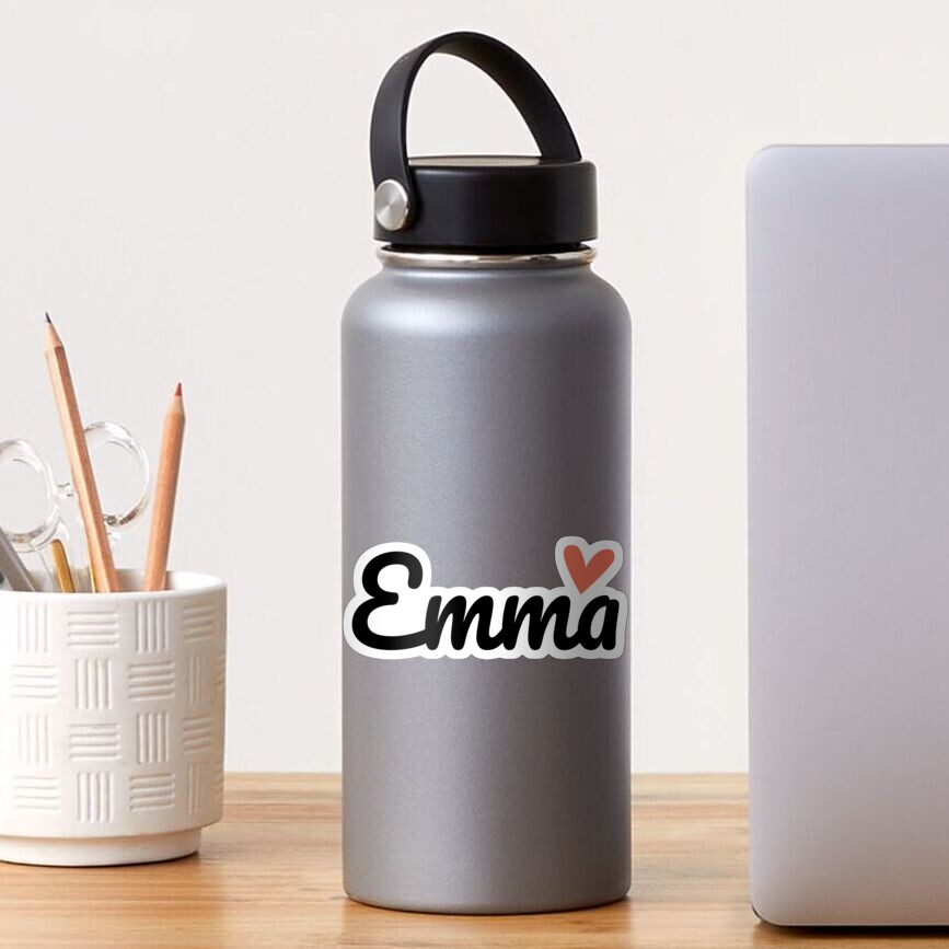 "Emma ♥" Sticker for Sale by Go-Postal | Redbubble