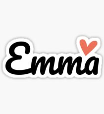 Emma Name Stickers | Redbubble