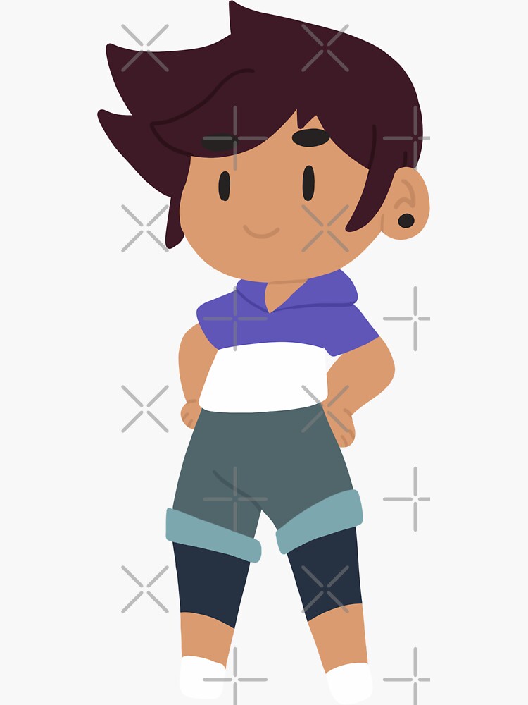 "Chibi Luz Noceda - The Owl House" Sticker for Sale by Patefact | Redbubble