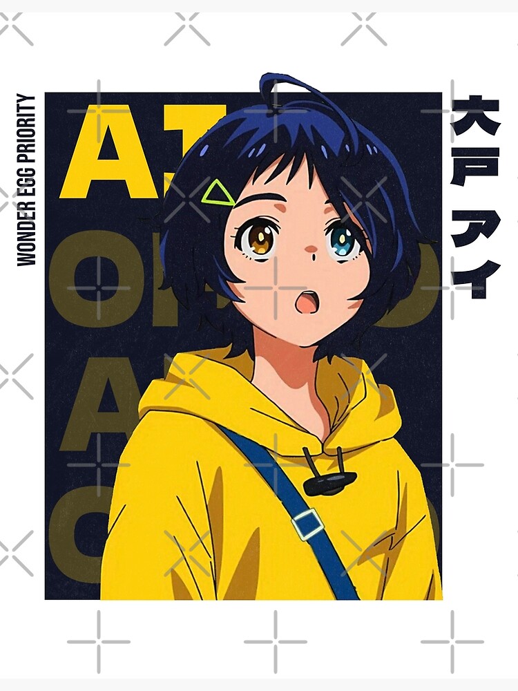 "Ai Ohto Wonder Egg Priority v2" Poster for Sale by IkaXII | Redbubble