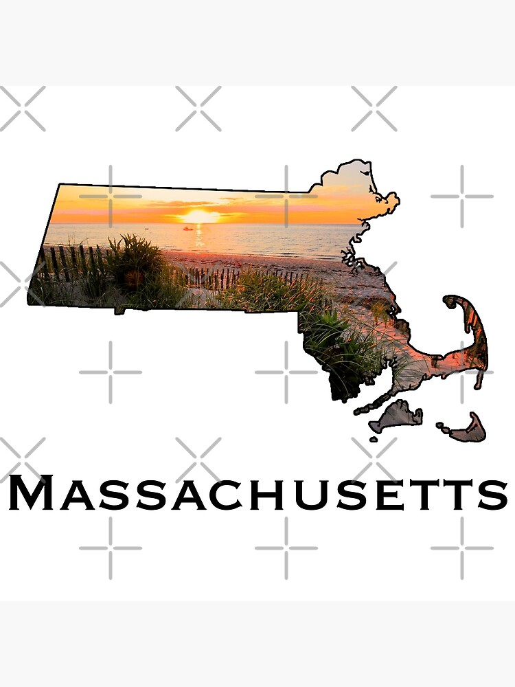 "Massachusetts State" Poster for Sale by tjbrock2 | Redbubble