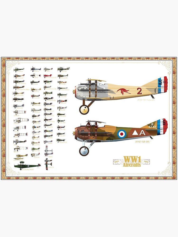 "WW1 Planes" Art Print by TheCollectioner | Redbubble