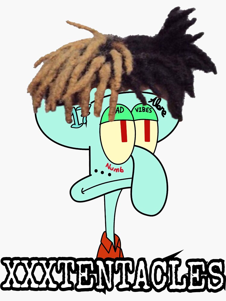 "XXXTENTACLES" Sticker for Sale by Technomancer99 | Redbubble