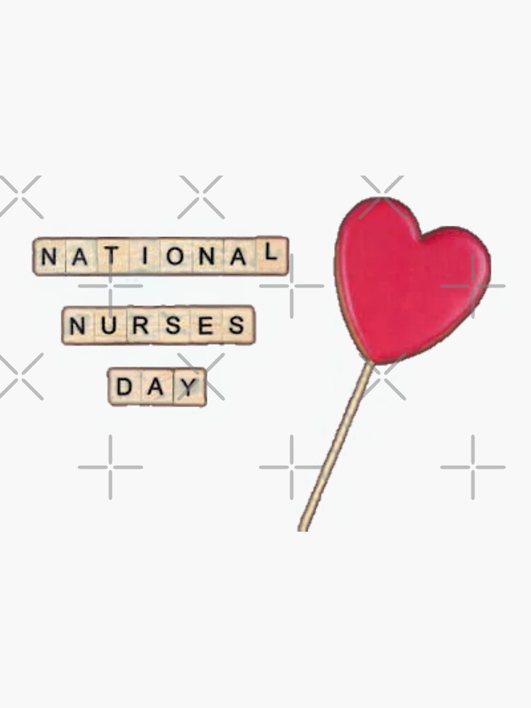 "National Emergency Nurse’s Day" Sticker for Sale by vaske-bros | Redbubble