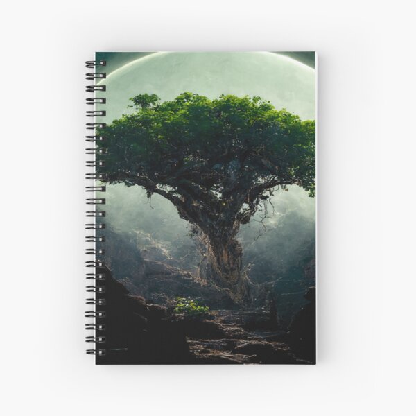 Cuaderno de espiral «Tree Of Life Unwind Art Work / El diseño del árbol ...