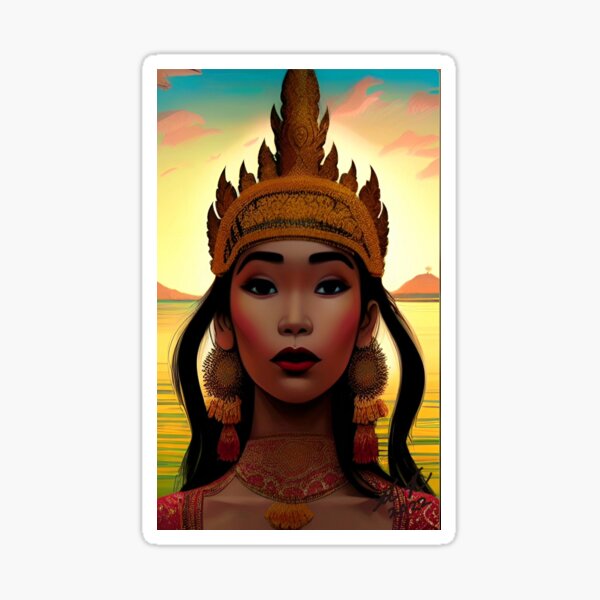 "Apsara-li-da" Sticker for Sale by AhhDru | Redbubble