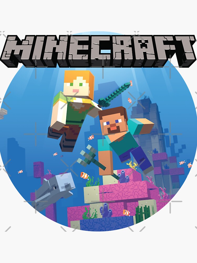 "Wonderful Memory Minecraft Cute Gift" Sticker for Sale by ...