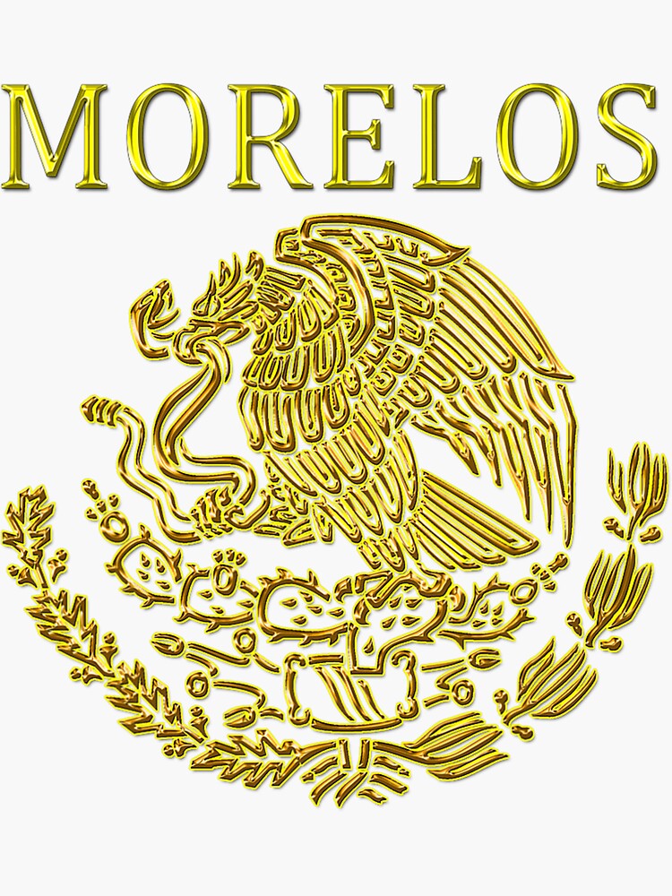 "Morelos Mexican Mexico Colt Escudo Mexicano" Sticker for Sale by ...