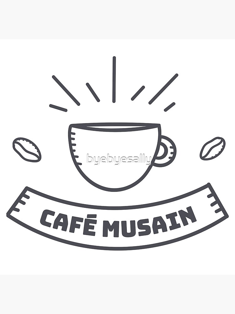 "Cafe Musain (4)" Poster by byebyesally | Redbubble