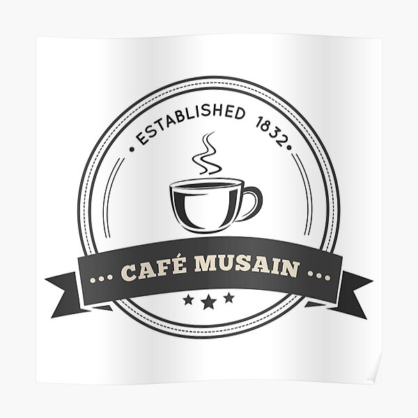 "Cafe Musain (5)" Poster for Sale by byebyesally | Redbubble