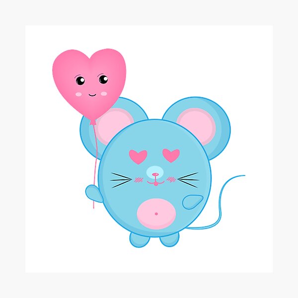 Lámina fotográfica «lindo patrón de paquete de pegatinas de dibujos ...