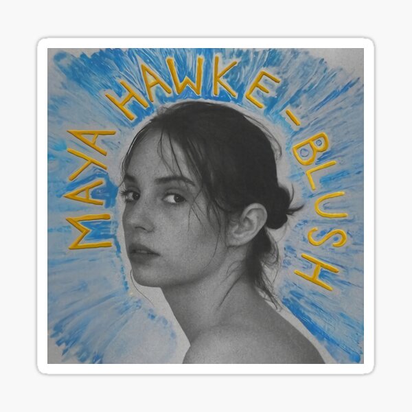 "Blush Cover - Maya Ray Hawke " Sticker for Sale by turnemjarnek ...