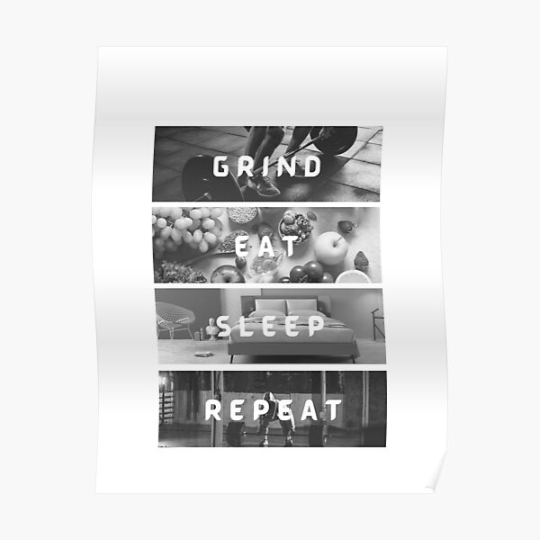 "The Process" Poster for Sale by Mmoore611 | Redbubble