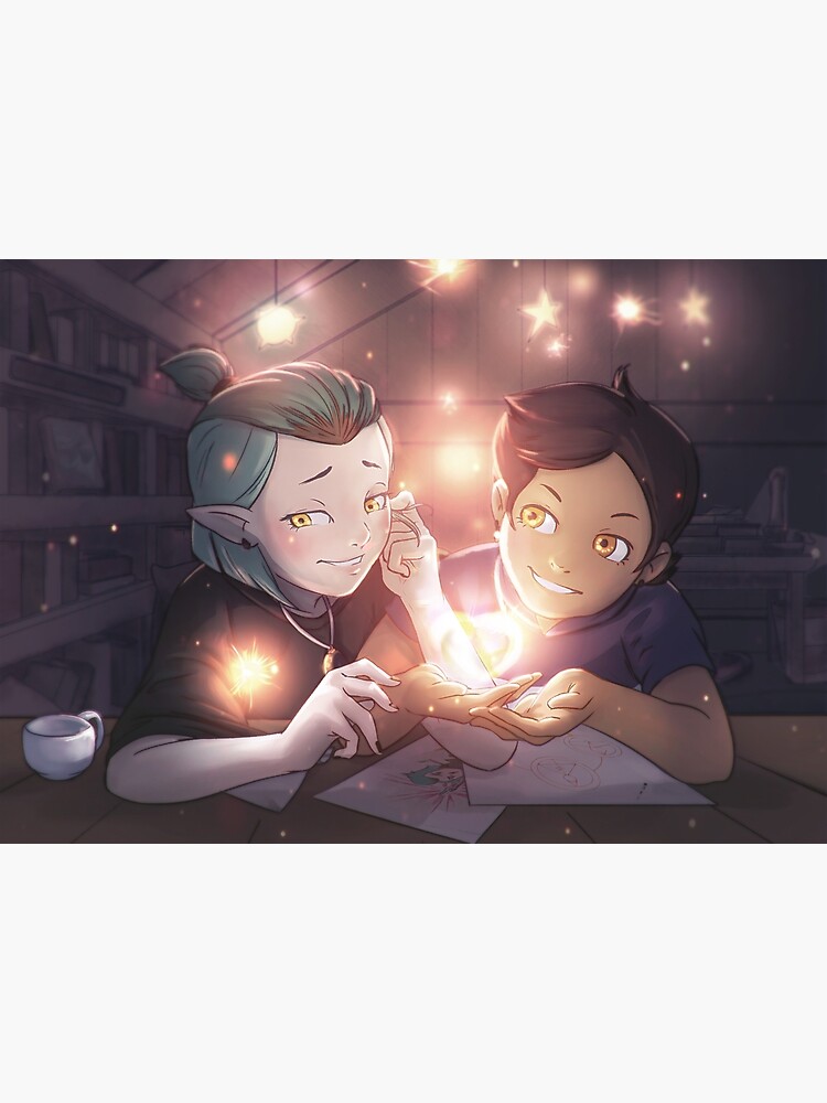 "Lumity - The Owl House" Art Print for Sale by Leo-Serafim | Redbubble